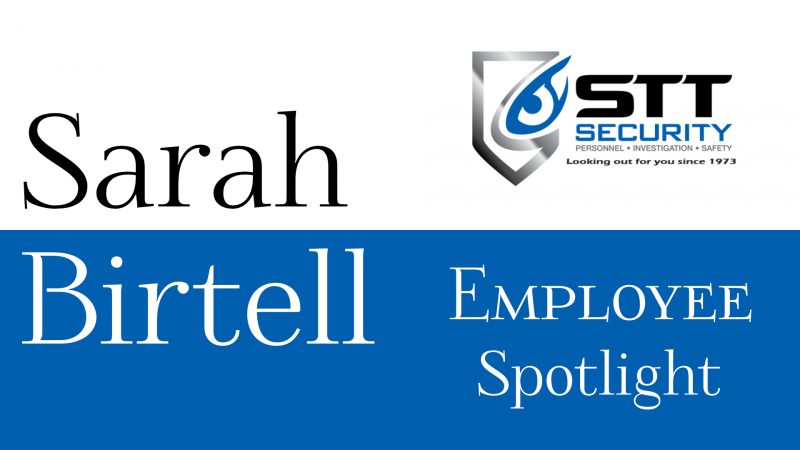 Employee Spotlight: Sarah Birtell - STT Security Services
